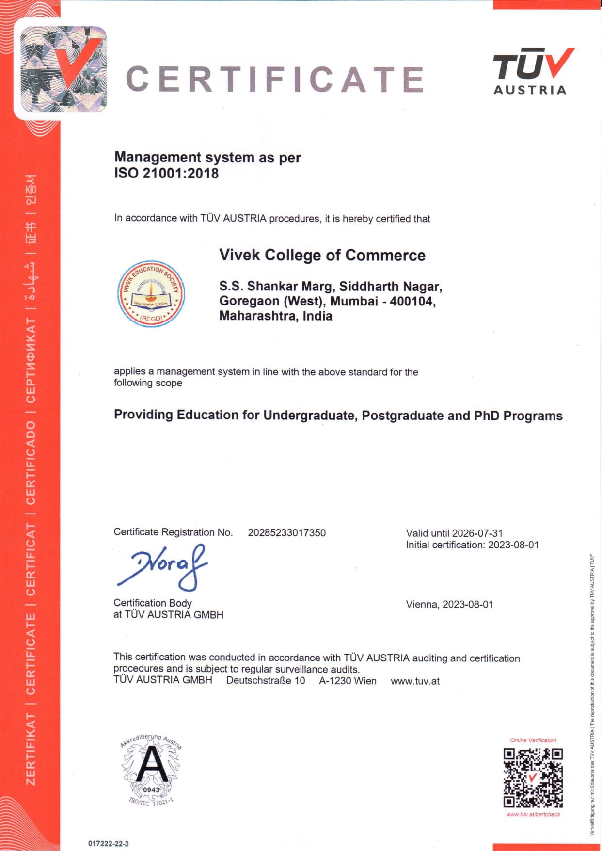 Vivek College of Commerce